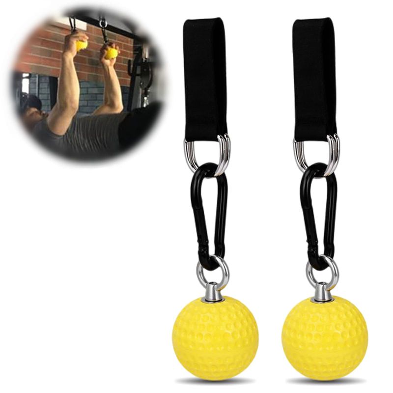 Climbing Pull Up Power Ball Hold Grips Climbing Solid Training ...