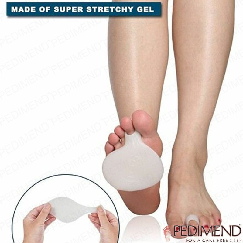 Gel Metatarsal Foot Pads for Pain Relief from Metatarsalgia Arch ...