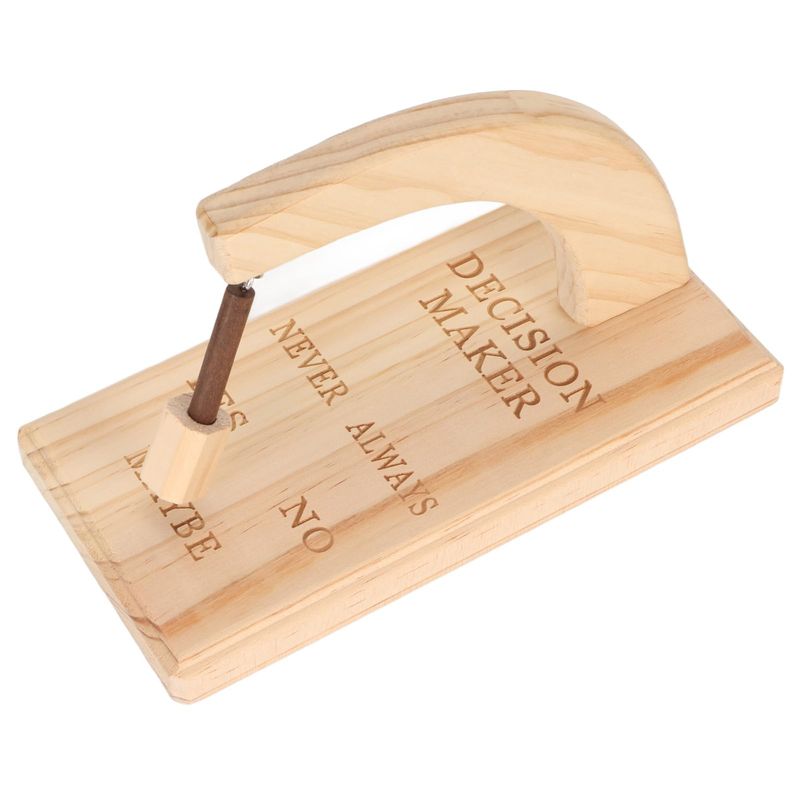 Magnetic Pendulum Decision Maker, Wooden Swinging Sticks Pendulum Board ...