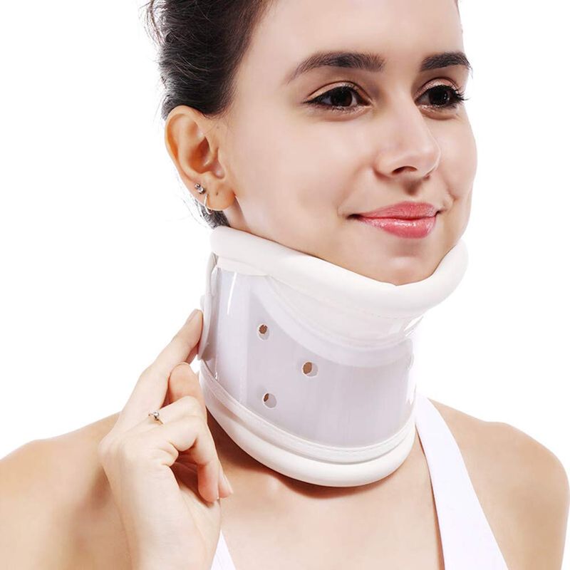 TANDCF Cervical Neck Brace Collar with Chin Support for Stiff Relief ...