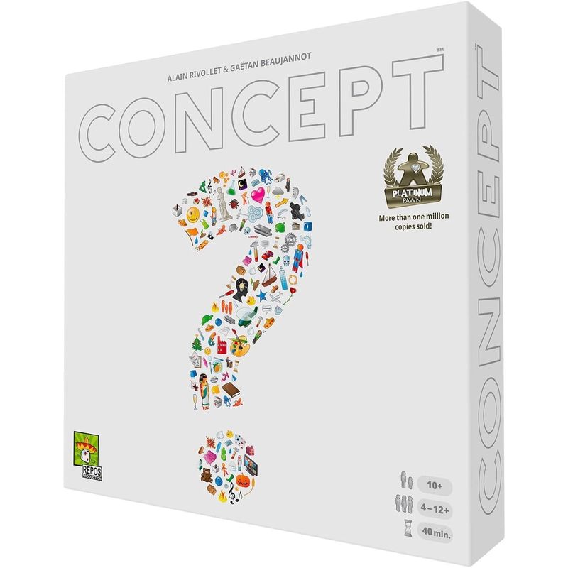 Concept Party Game | Award-Winning Board Game | Team-Based Guessing ...