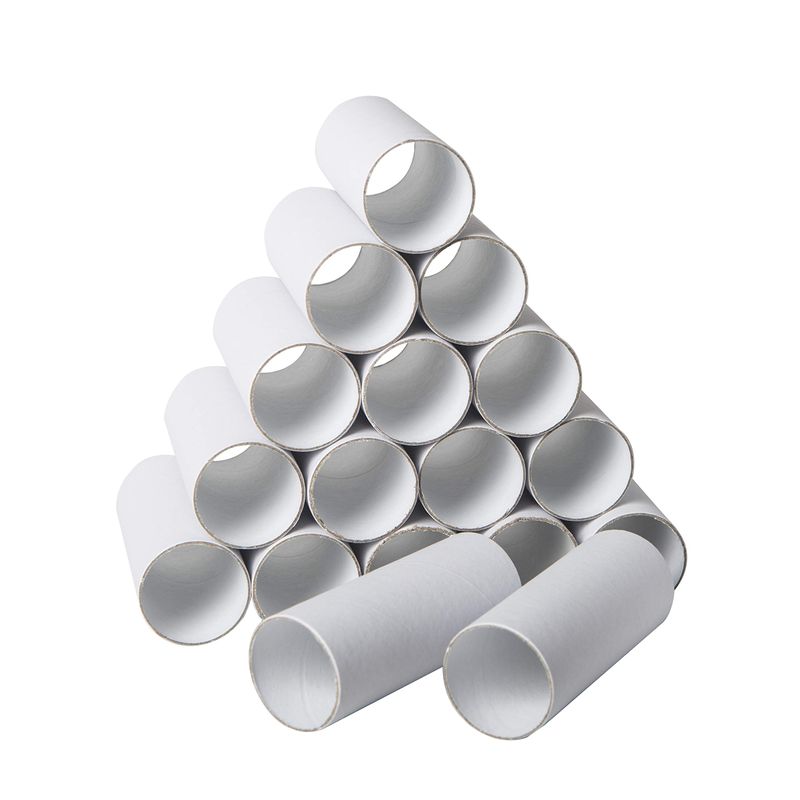 30 Pack Craft Rolls - Thick Cardboard Tubes for Crafts - Round ...
