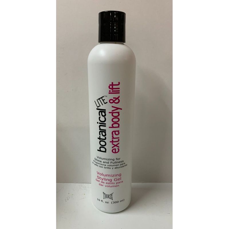 THRIX Botanical Lite VOLUMIZING STYLING GEL For Shine & Fullness ~ 10 ...
