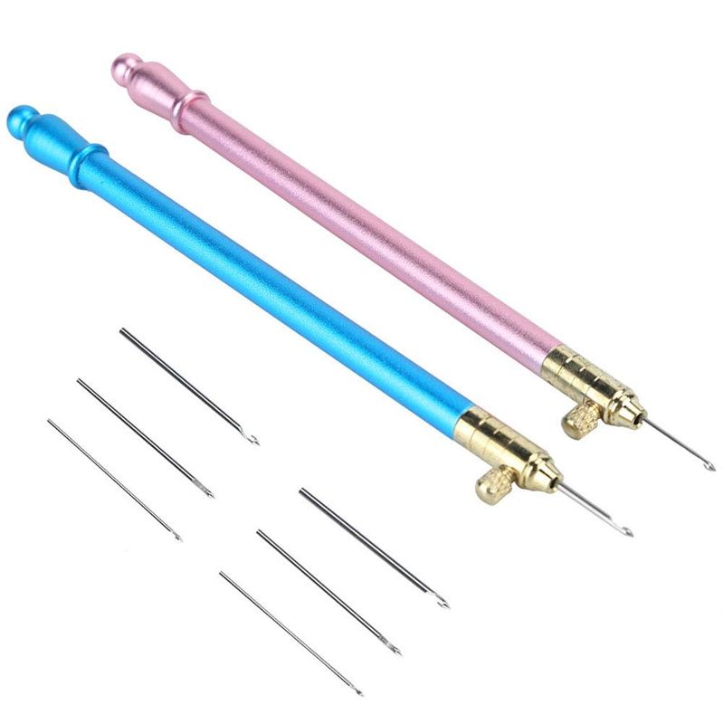 Tambour Embroidery Kit, Embroidery Crochet Hook French Tambour Beading ...