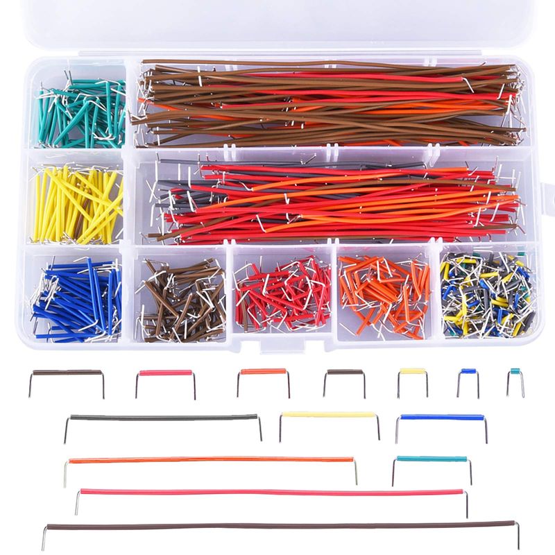 AUSTOR 560 Pieces Jumper Wire Kit 14 Lengths Assorted Preformed ...