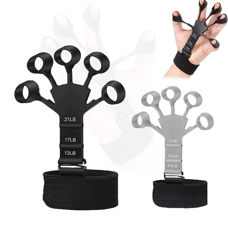 2pcs The Gripster wrist exerciser strengthener finger extension ...