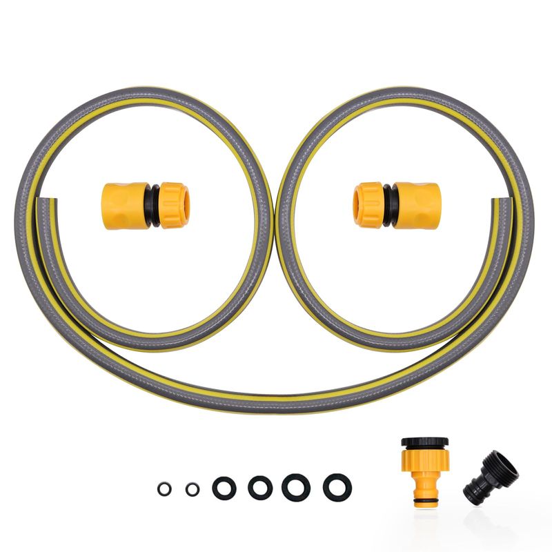 VReder Small Hose Pipe Connection Set for Garden Hose Reel, 1/2”Hose ...