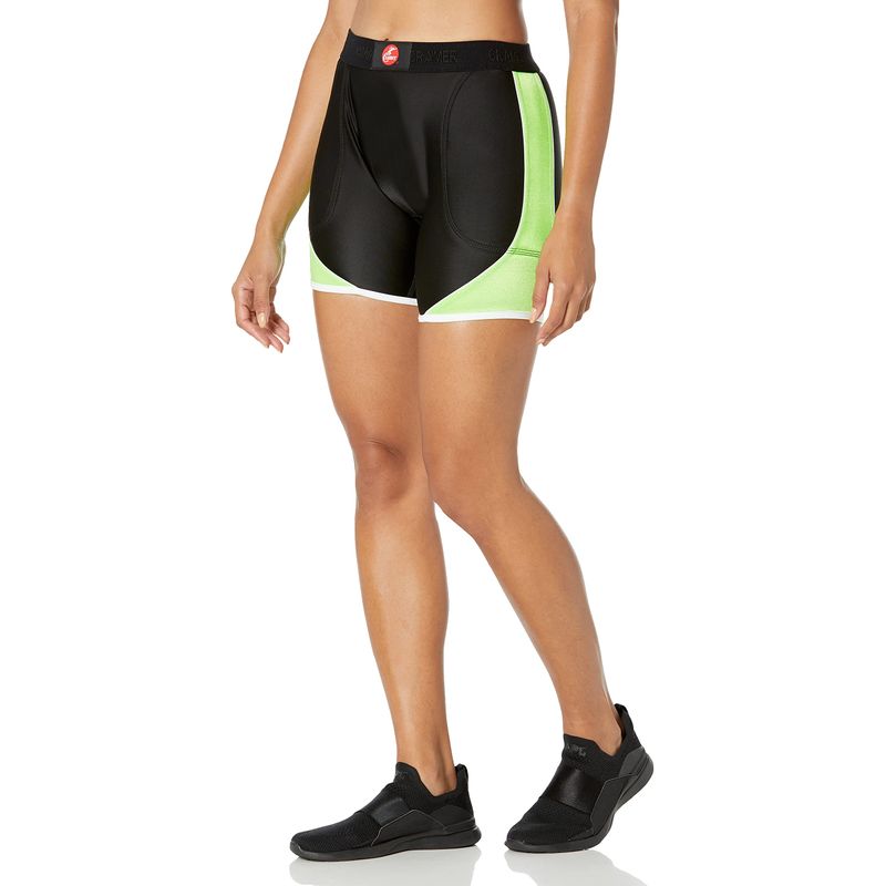 Cramer Women's Crossover Softball Compression Sliding Shorts with Foam ...