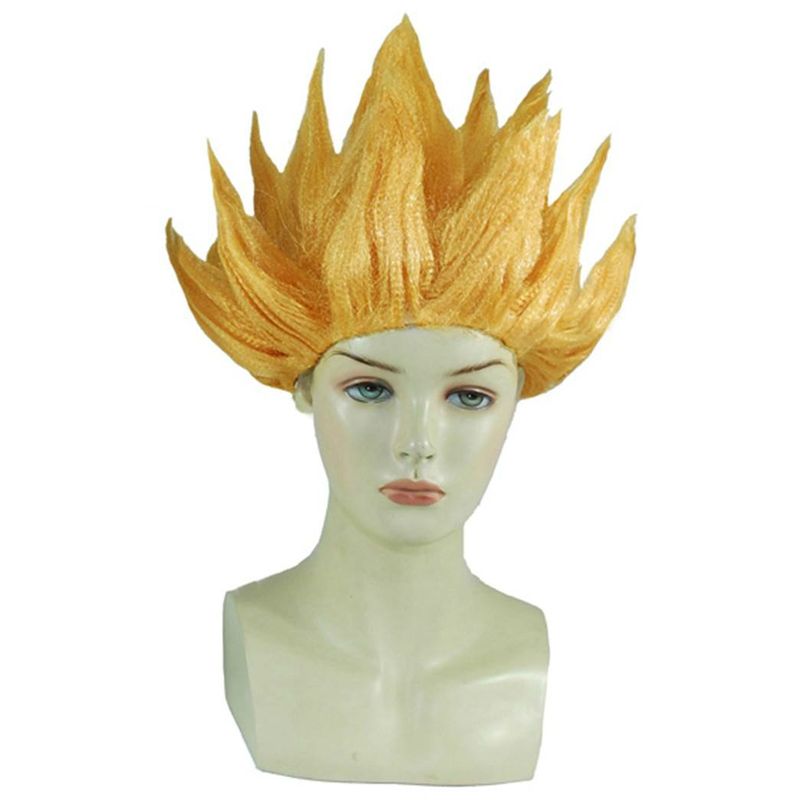 Super Saiyan Wig, Dragon Ball Goku, Halloween, Medium Size (Super ...