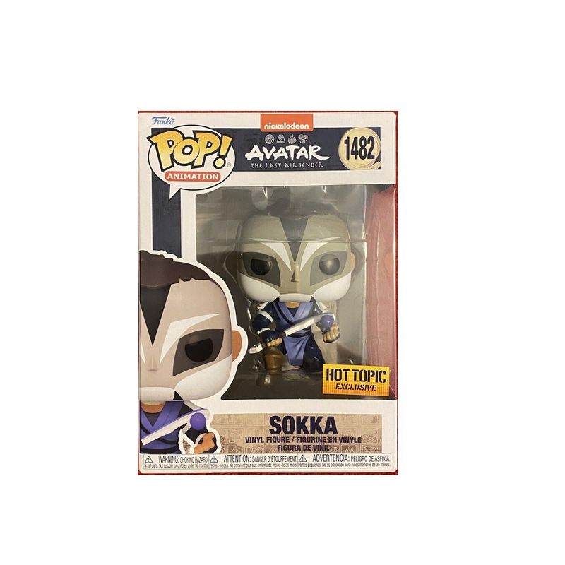 Funko Avatar The Last Airbender Sokka with Warrior Mask Exclusive Pop ...