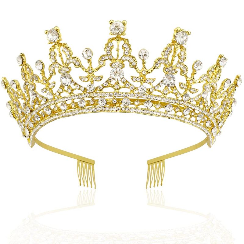 NODG Gold Tiaras Crowns Tiaras with Comb for Womens Birthday Headbands ...