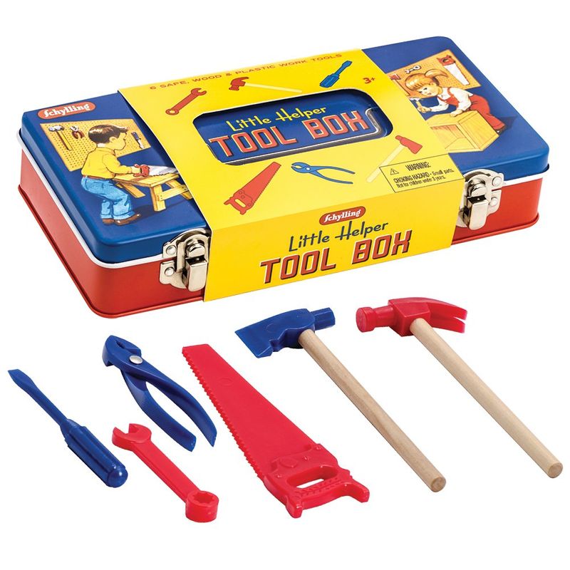 Schylling Tin Tool Box Toy - Online Marketplace - EveryMarket
