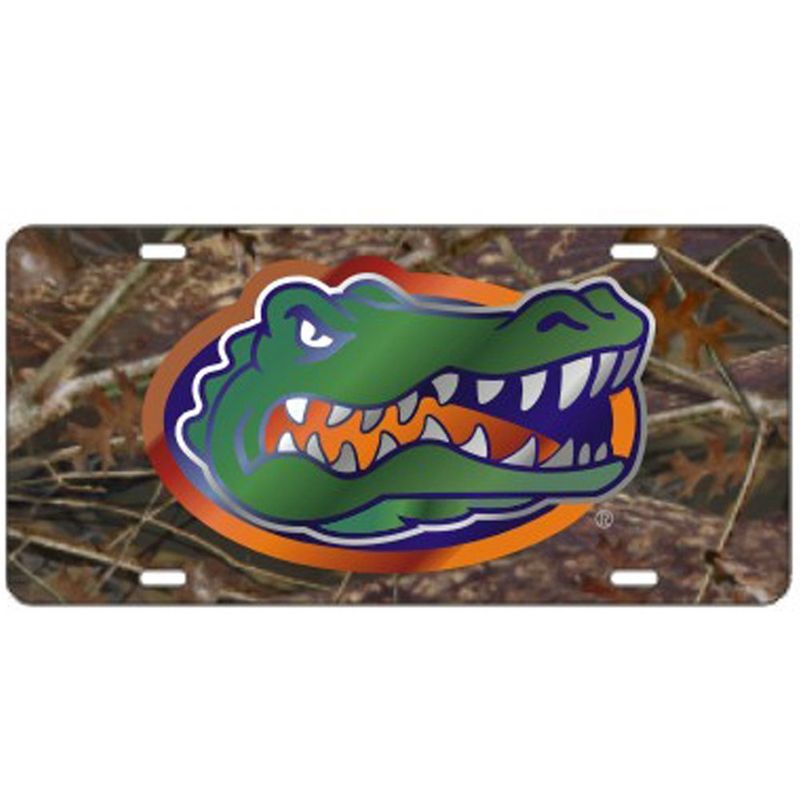Florida Gators Camo Laser Cut License Plate - Gator Logo - Online ...