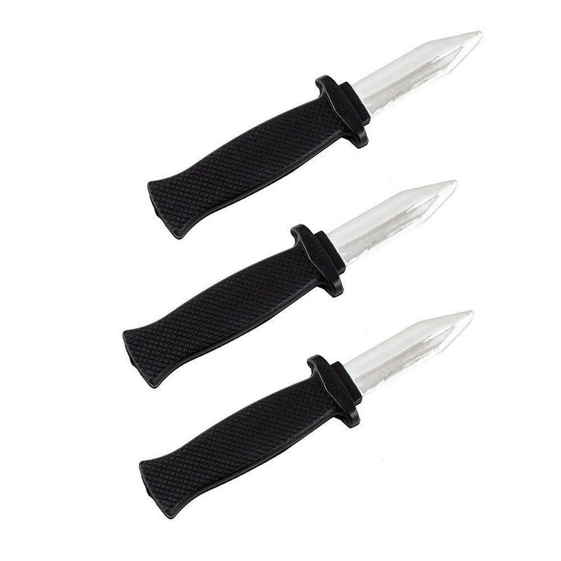 Wendy Mall 3 Pcs Retractable Knife Disappear Blade Trick Fake Dagger ...