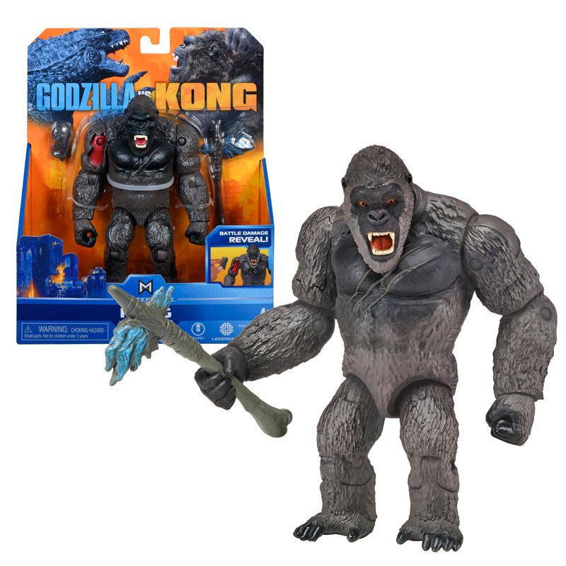 MonsterVerse Godzilla vs Kong 6 Inch Godzilla Highly Detailed and ...