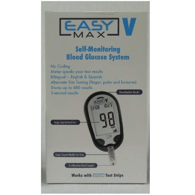 EasyMax Self-Monitoring Blood Glucose System Meter Kit - EveryMarket
