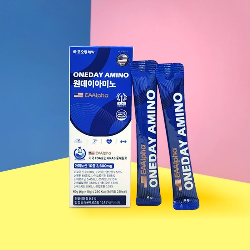 EAAlpha 9 types of essential amino acids + arginine Kolon ...