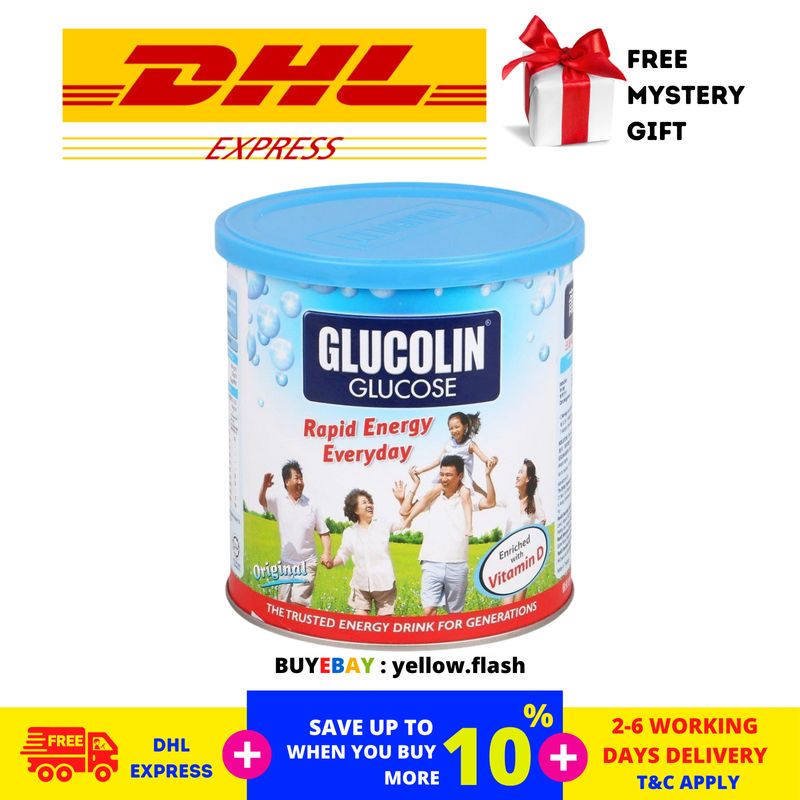 Glucolin Glucose 420g Rapid Energy Enriched with Vitamin (Original ...