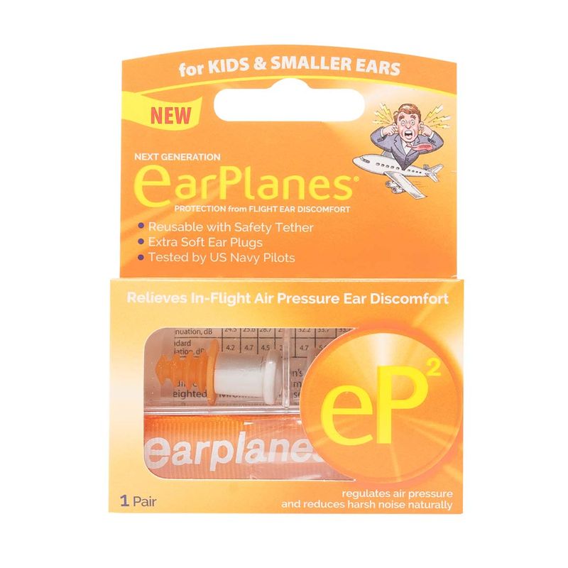 eP2 for Kids by Cirrus Healthcare 1 EarPlanes Reusable Pair (1 Reusable ...
