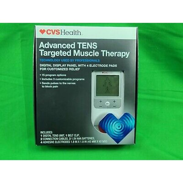 CVS Health Advanced TENS Targeted Muscle Therapy MSRP. New. Sealed- exp ...