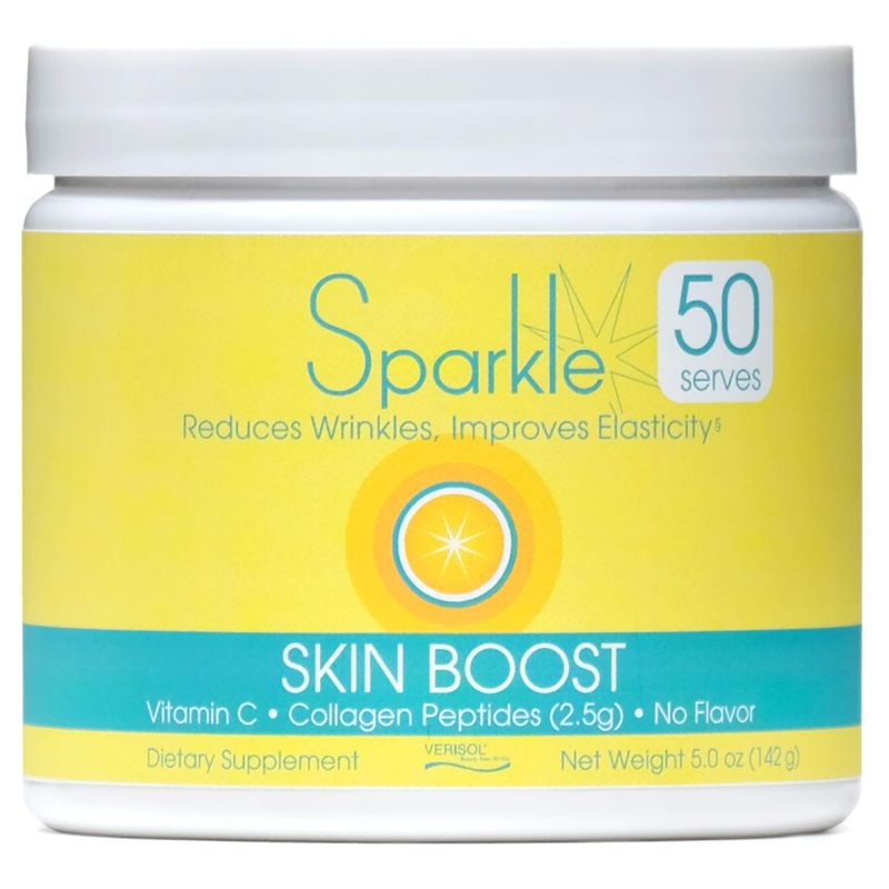 Sparkle Skin Boost (No Flavor) [50-Serves] Verisol Collagen Peptides ...