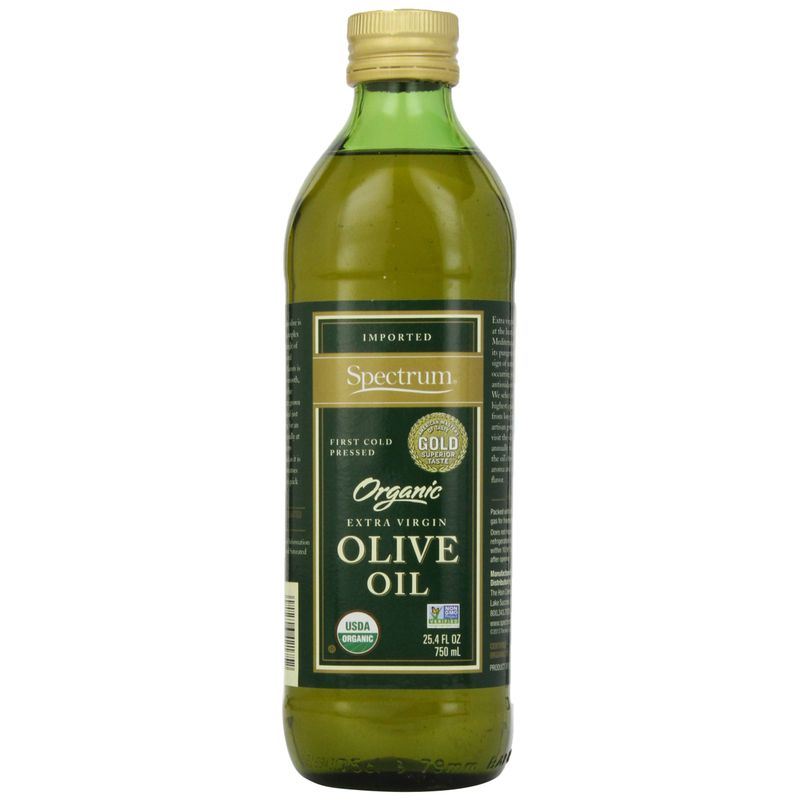 Spectrum Organic Olive Oil, Unrefined Extra Virgin, 25.4 Ounce - Online ...