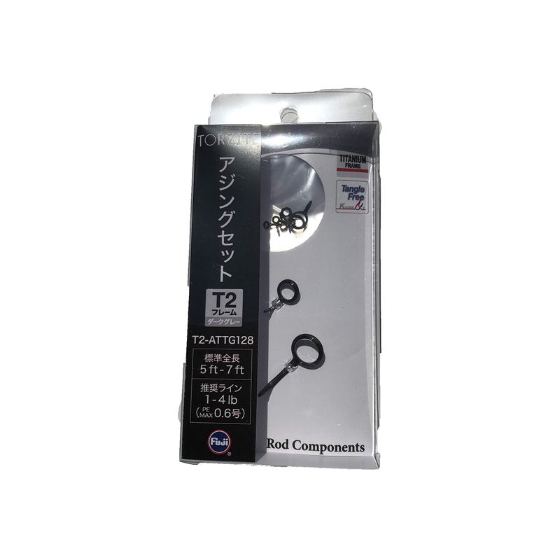 FUJI KOGYO Fuji Guide Set No.12 Titanium Frame TORZITE Ring T2 Ajing ...