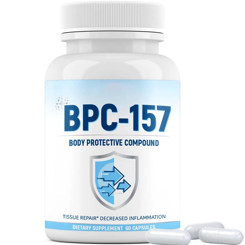 DEJIN BPC 157 Peptide Capsules Pro - 1000mcg High Purity, Non-GMO ...