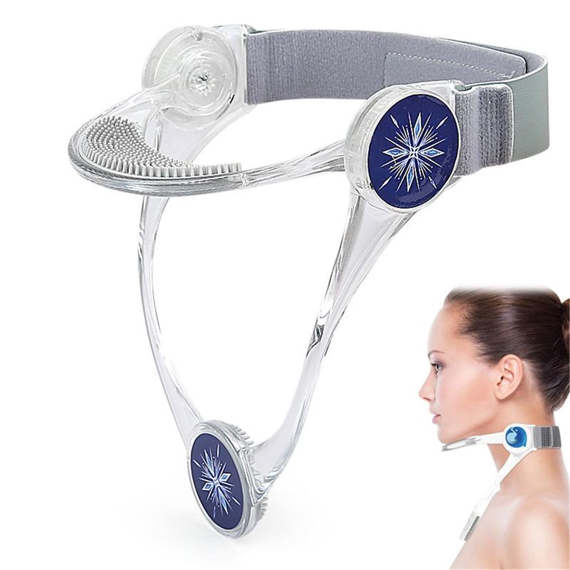 Neck Brace, Neck Collar wtih 360° Adjustable Soft Chin Support ...