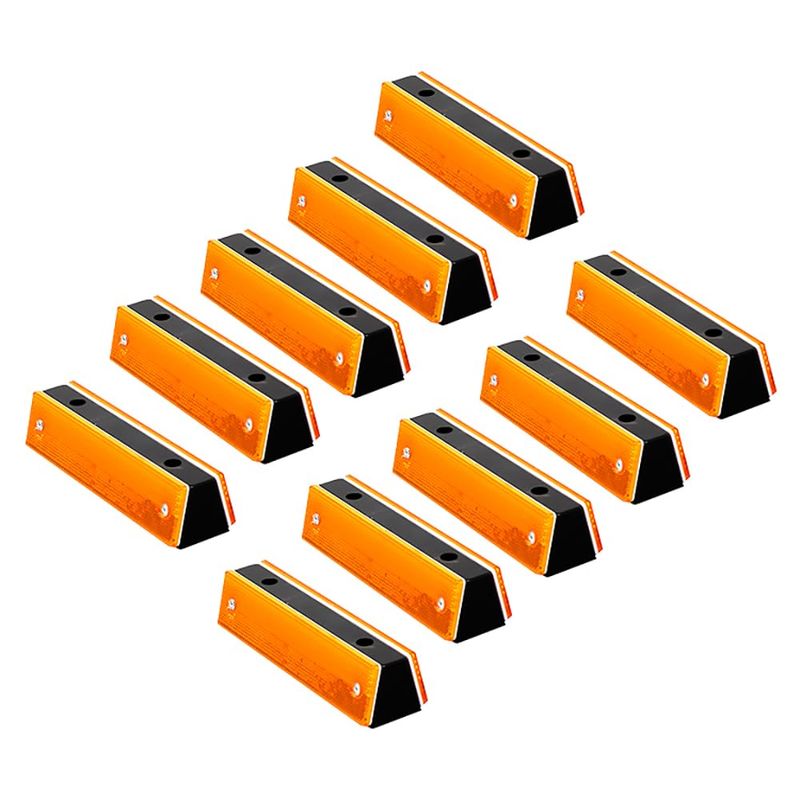 TKS RRMK10S-TKS Road Reflector Markers, Set of 10, Markers, Underground ...