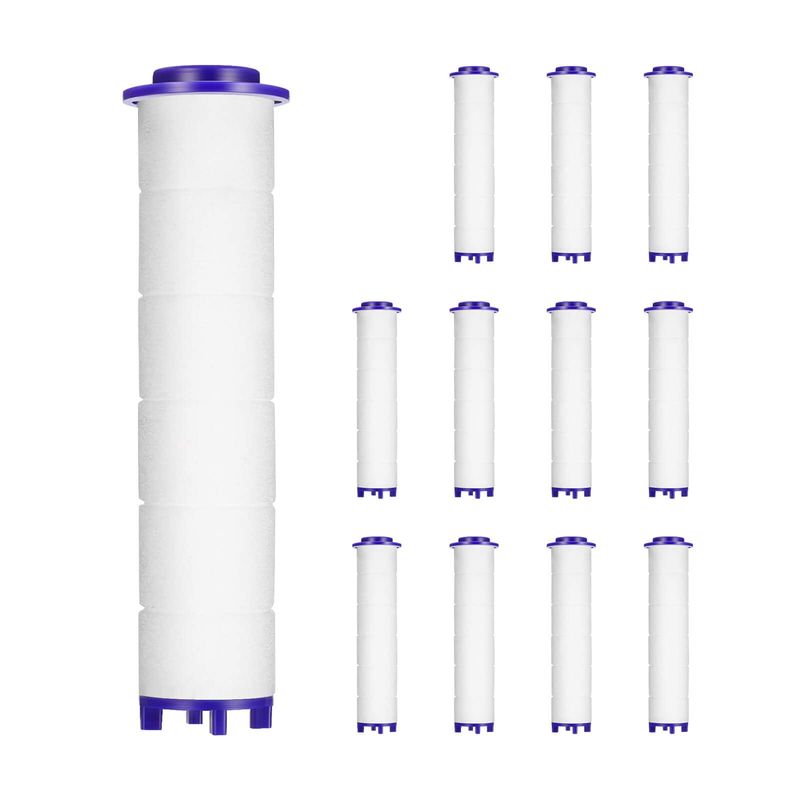 Vortex Shower Head PP-Cotton Filter Cartridge 3.7in Set of 12 ...