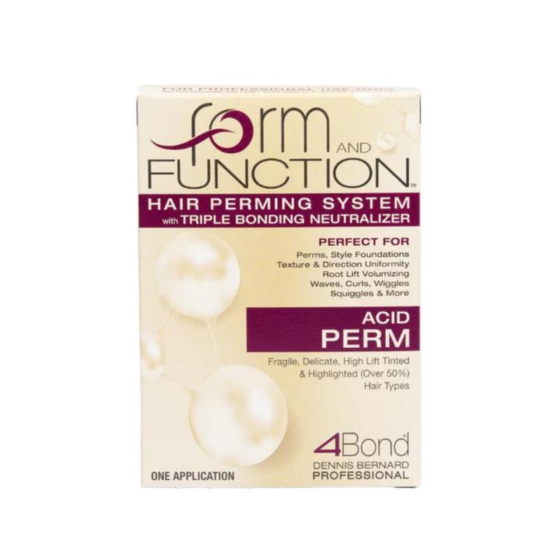 form AND FUNCTION Hair Perming System with Triple Bonding Neutralizer ...