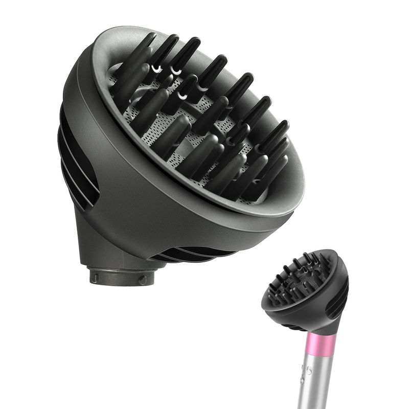Wave+Curl Diffuser for Dyson Airwrap Styler, Upgraded Diffuser Nozzle ...