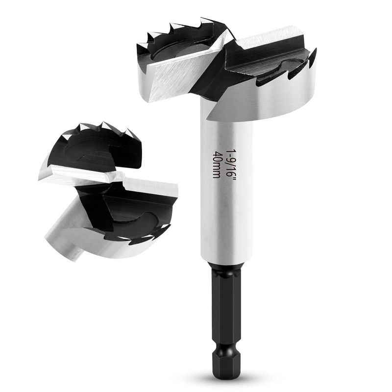 Duronge Forstner Drill Set Ø15-35mm, Professional Wood Drill Set 5pcs ...