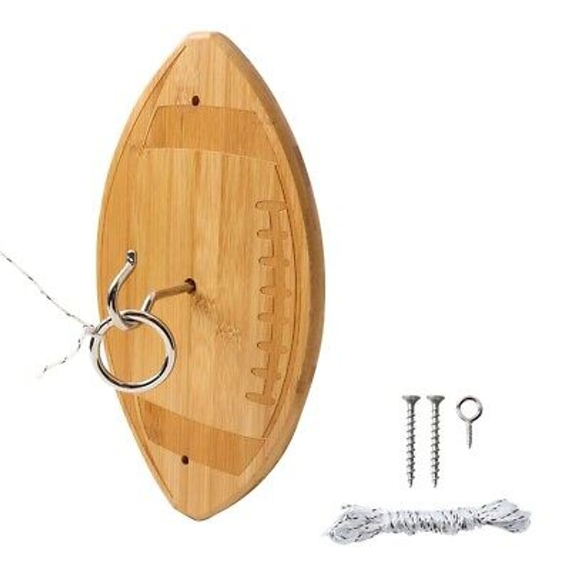 Football Hook and Ring Toss Game Set. Indoor/Outdoor Ring Toss Family ...