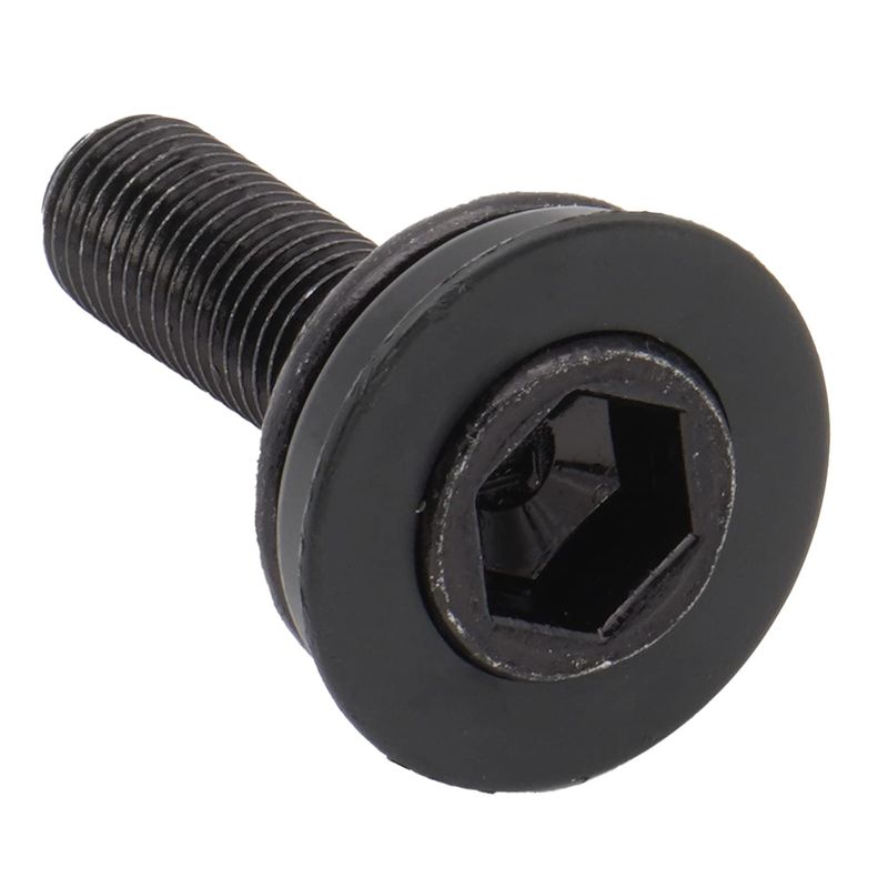 GT Crank Fixing Bolts Fixing Bolts M8 x 25mm 1pcs for BMX Black ...