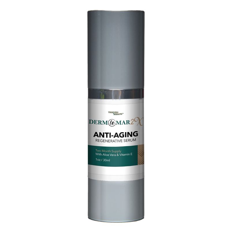 Derm Le Mar 2x Anti-Aging Regenerative Serum - 2 Month Supply ...