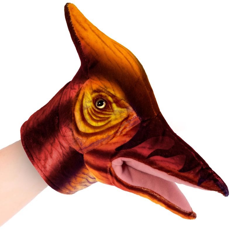 Real Planet 12" Carnotaurus Puppet - Dinosaur Stuffed Animal Puppets ...