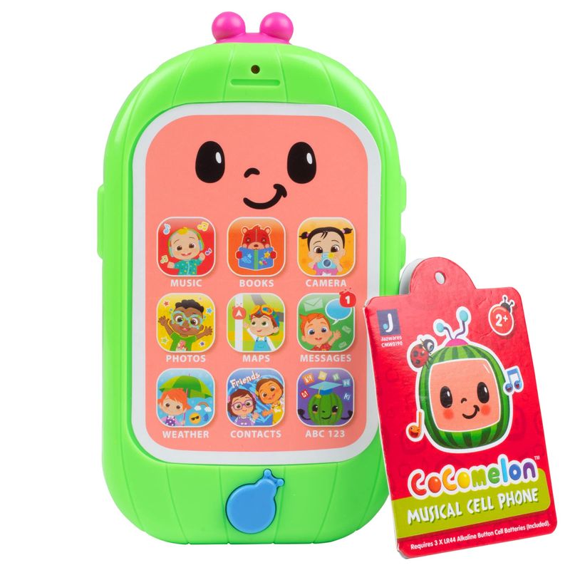 CoComelon Musical Smart Cell Phone - Interactive Pretend Tech Learning ...