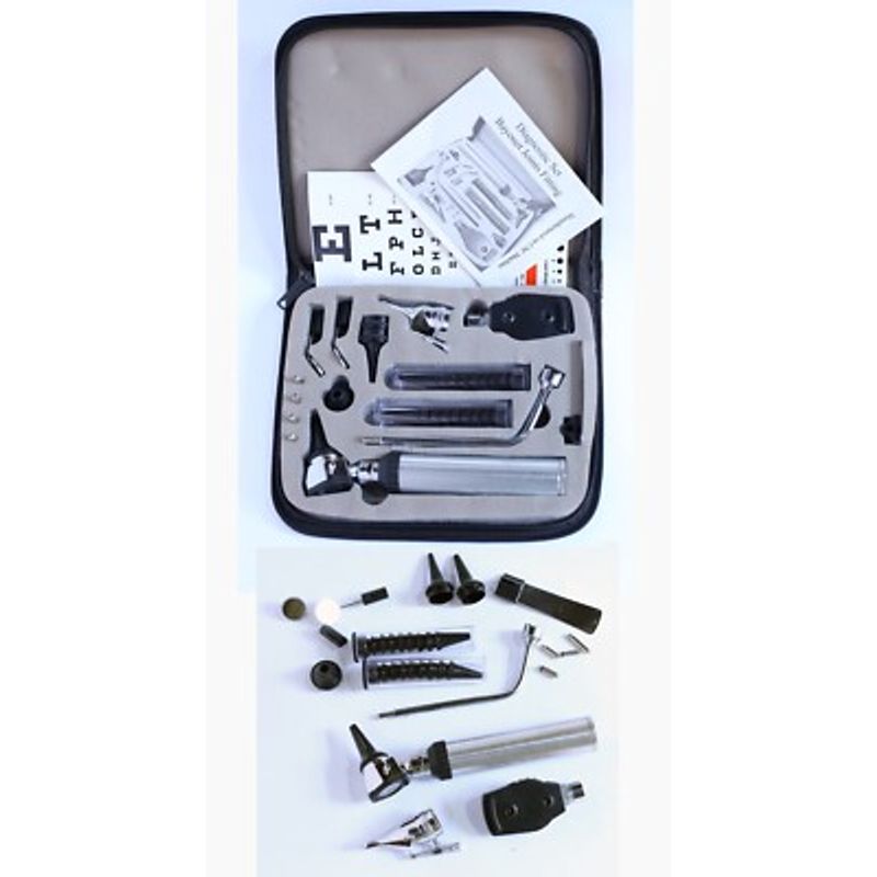 NOMIBRO usa Diagnostics Professional Physician ENT Kit Otoscope ...