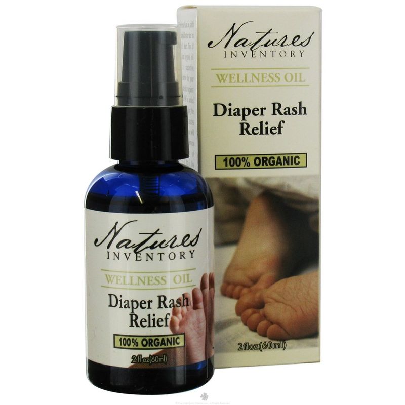 Diaper Rash Relief Wellness oil Nature's Inventory 2 fl oz (60ml ...