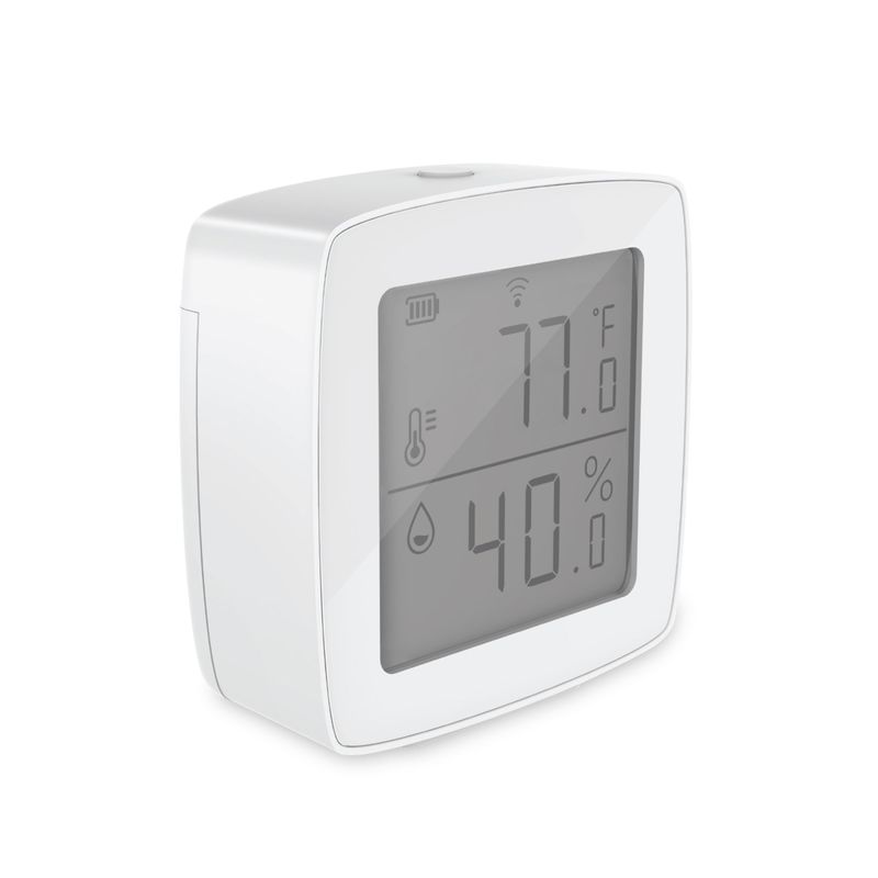 Feit Electric Smart Indoor WiFi Temperature and Humidity Sensor for ...