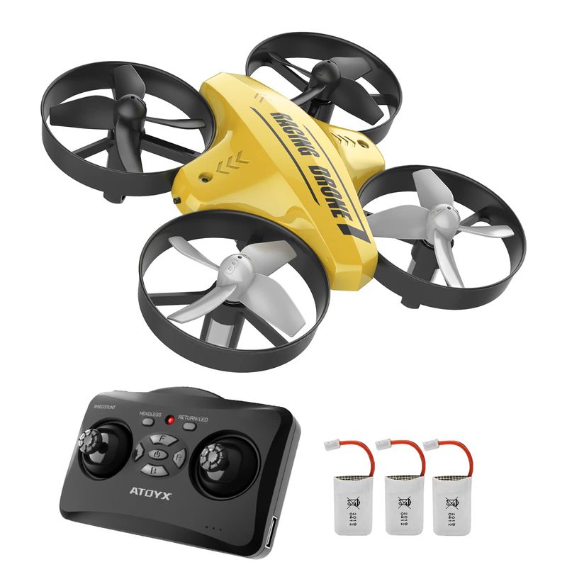 ATOYX Mini Drone, Hand Operated & RC Nano Quadcopter for Kids ...