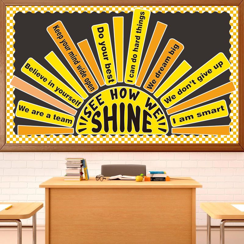 Summer Bulletin Board Set Classroom Affirmation Station Sunshine ...