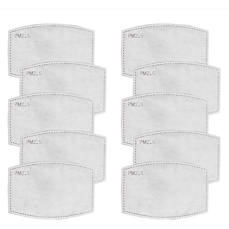 【Safe+Mate by Case-Mate】 布フェイスマスク用 5層コットンフィルター 大人用 10枚パック SM043268 ...