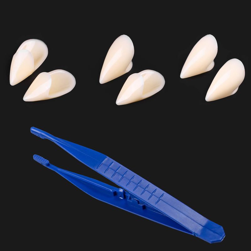 CINECE Vampire Fangs, Vampire, Little Devil, Tooth, Halloween, Cosplay ...
