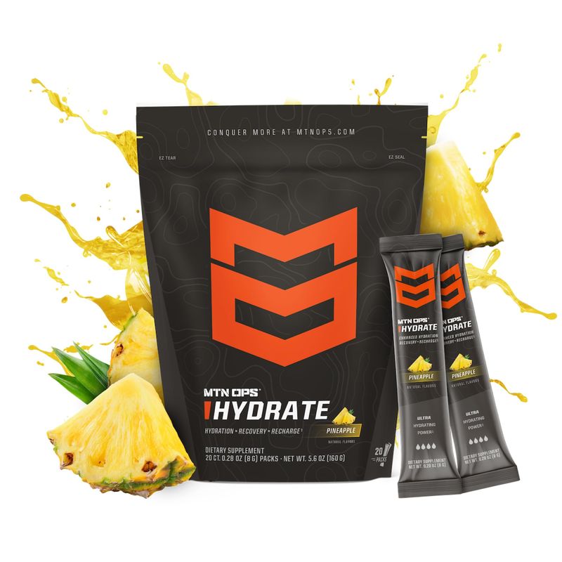 MTN OPS Hydrate Electrolyte Powder | 20 Electrolyte Packets ...