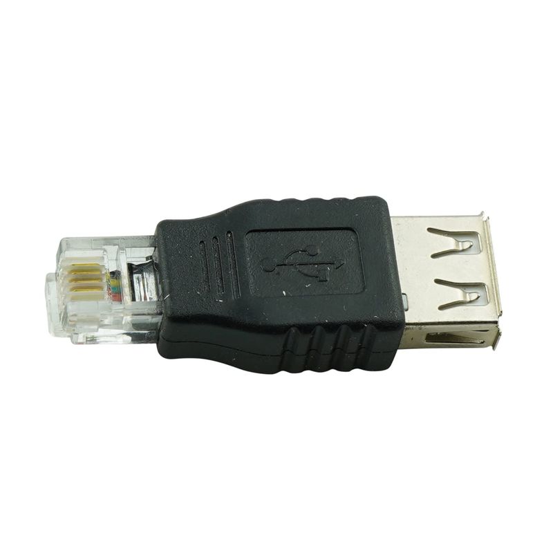 WirelessFinest USB-A Female to RJ11 6P4C Male Cable or Connector ...