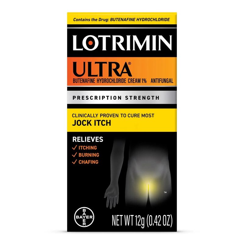 Lotrimin ULTRA JOCK ITCH ANTIFUNGAL TREATMENT CREAM Itching Burning ...