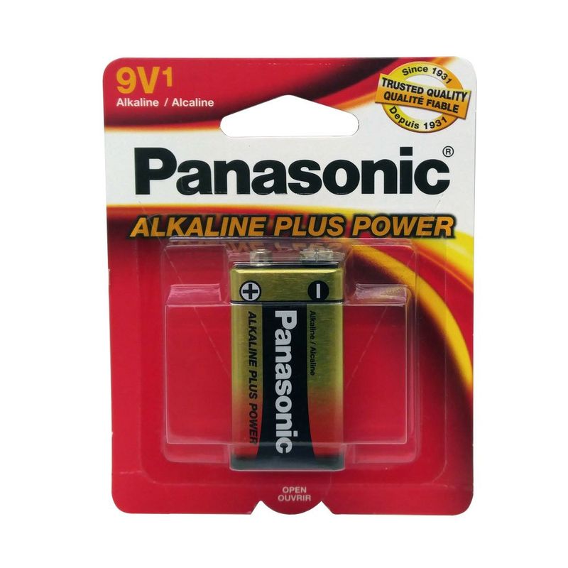 Panasonic Alkaline Plus Batteries, 9 Volt - Online Marketplace - EveryMarket